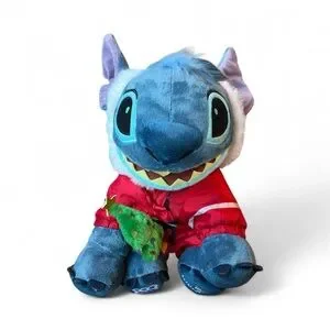 Build-A-Bear | Toys | Nwt Buildabear Blue Stitch In Red Outfit | Poshmark